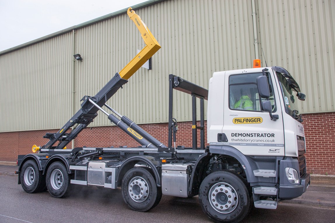 Undercover Auto System For Palfinger Demonstrator | Transcover