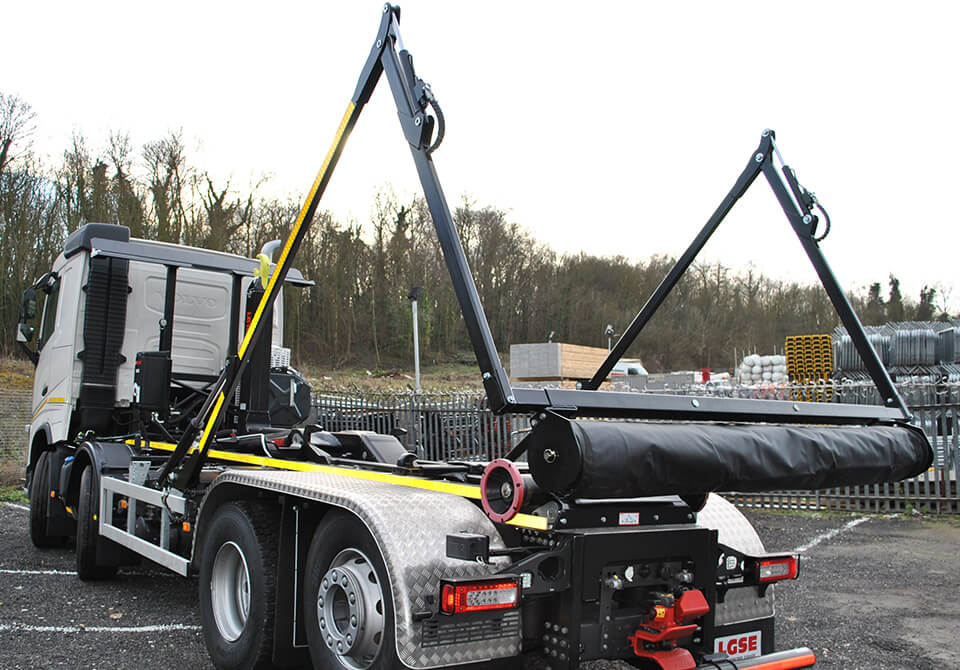 Hook Lift Sheeting Systems - Tarp Covers for Hookloaders