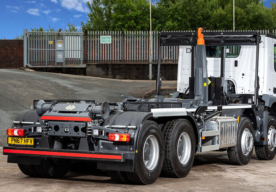 Hook Lift Sheeting Systems - Tarp Covers for Hookloaders