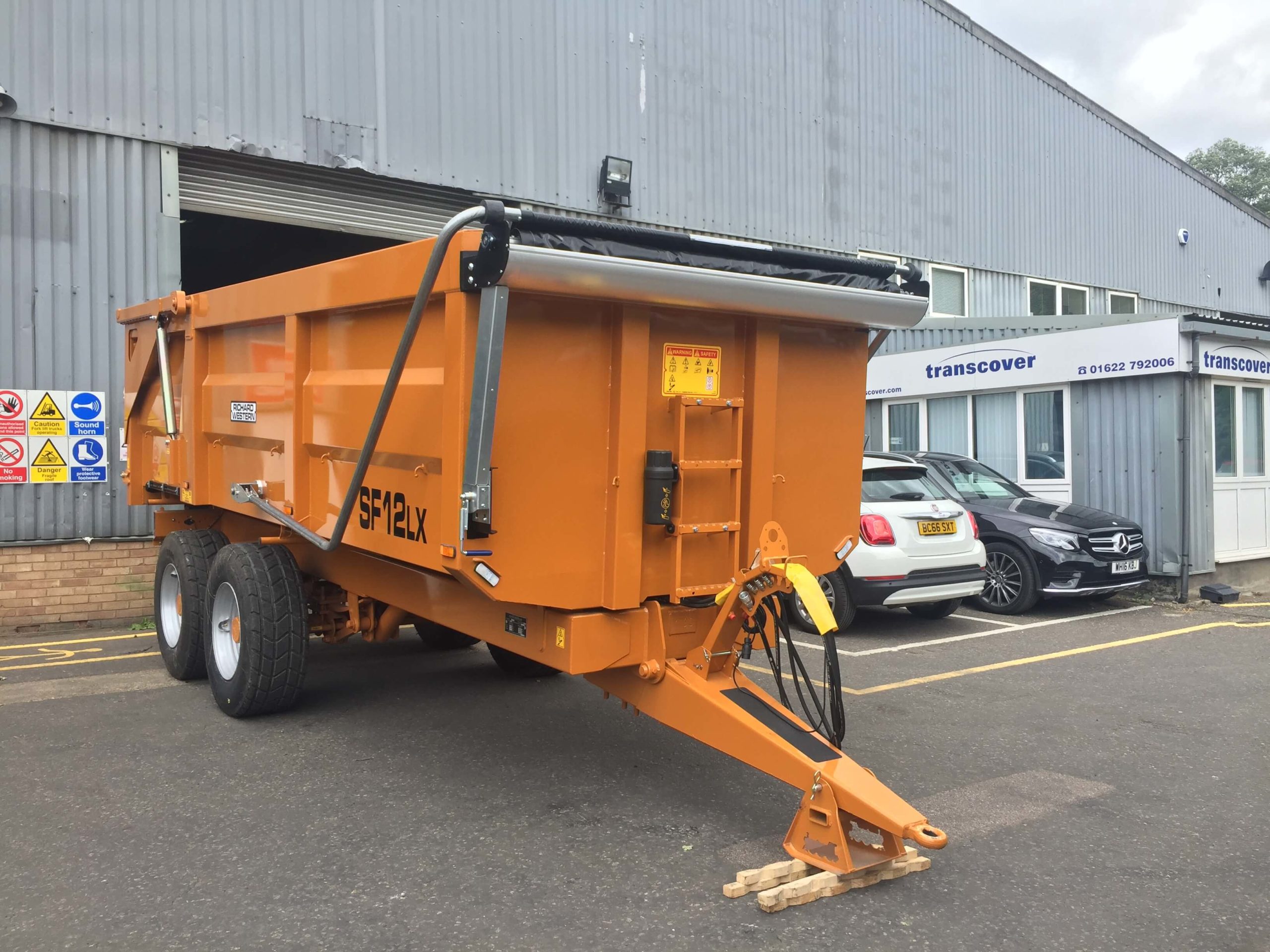 Tarpaulin Covers for Open Top Containers | Transcover