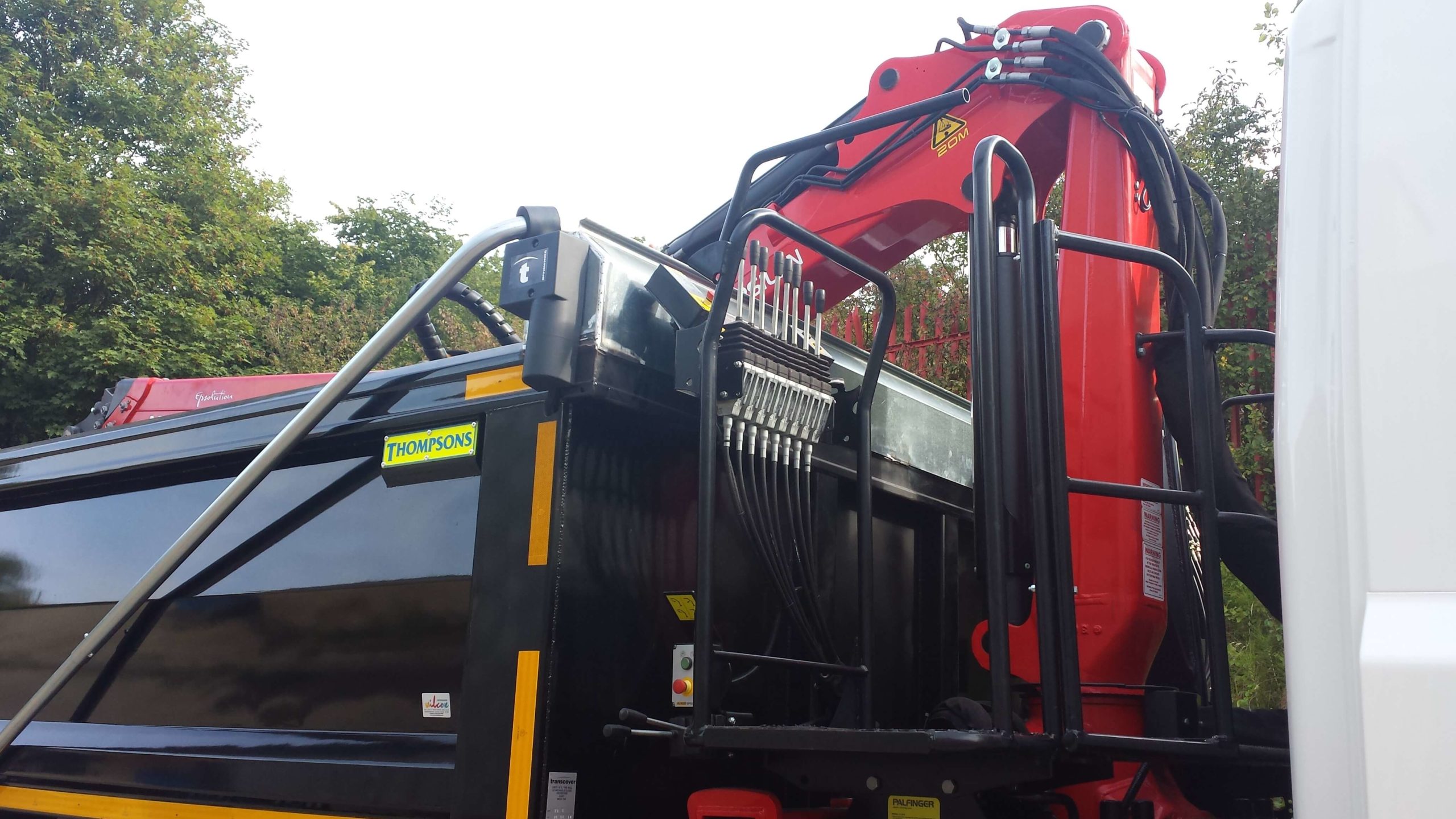 Tipper Sheeting Systems - Tarp Covers | Transcover