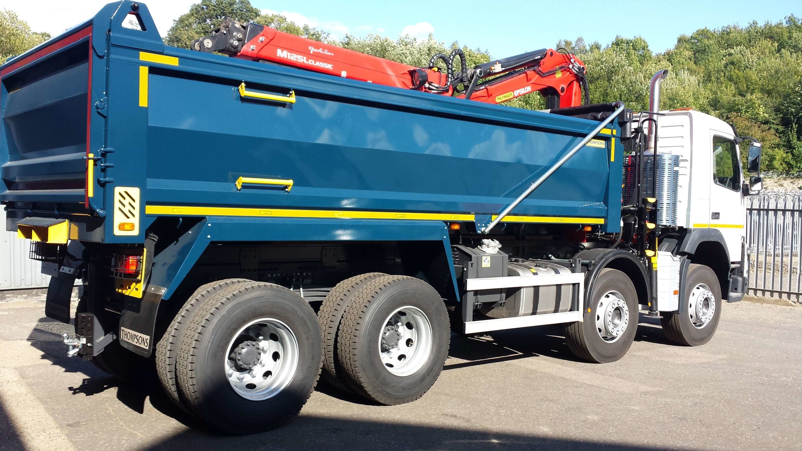 Tipper Sheeting Systems - Tarp Covers | Transcover
