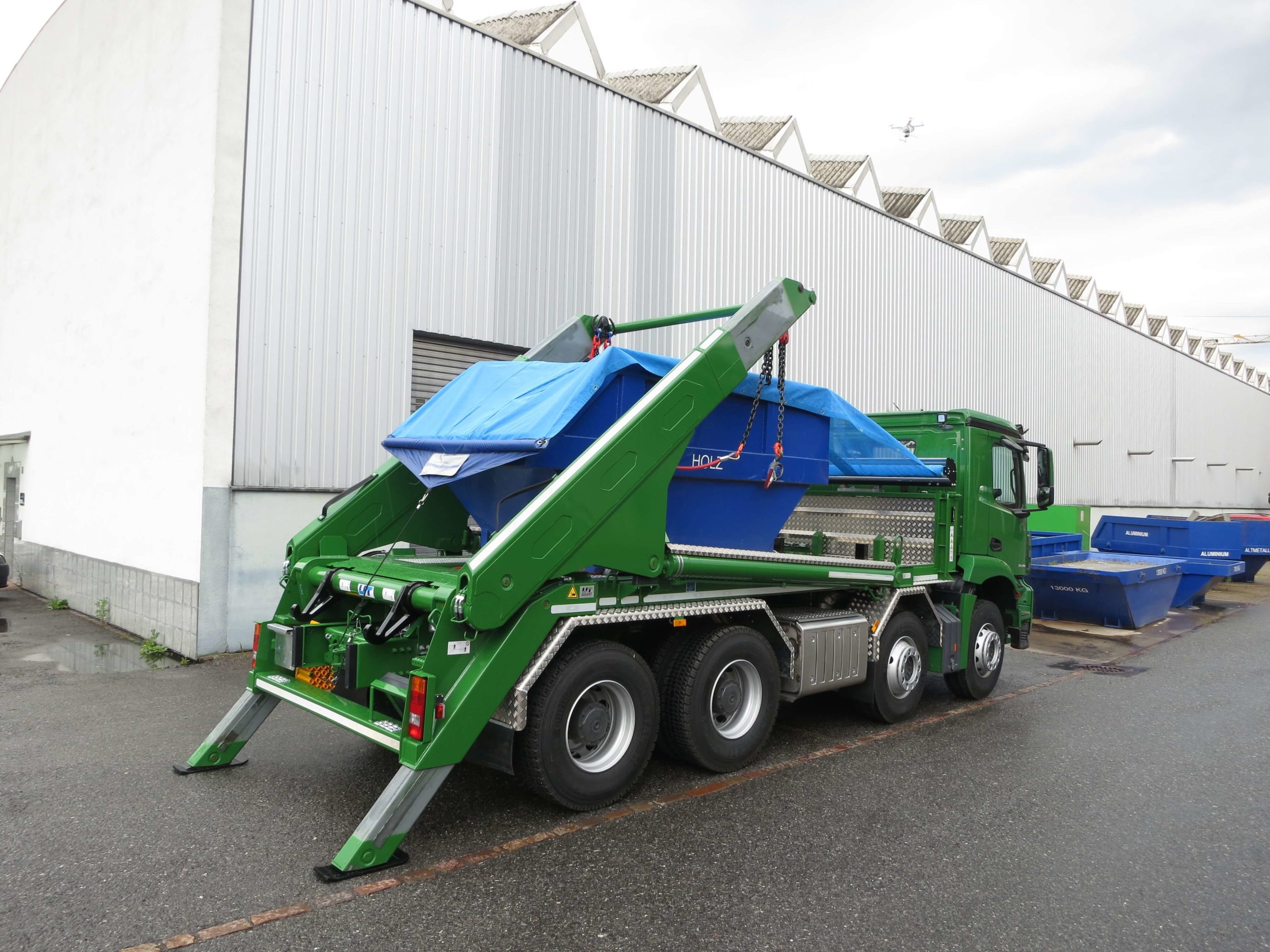 Skiploader Sheeting Systems - Tarp Covers for Dump Trucks