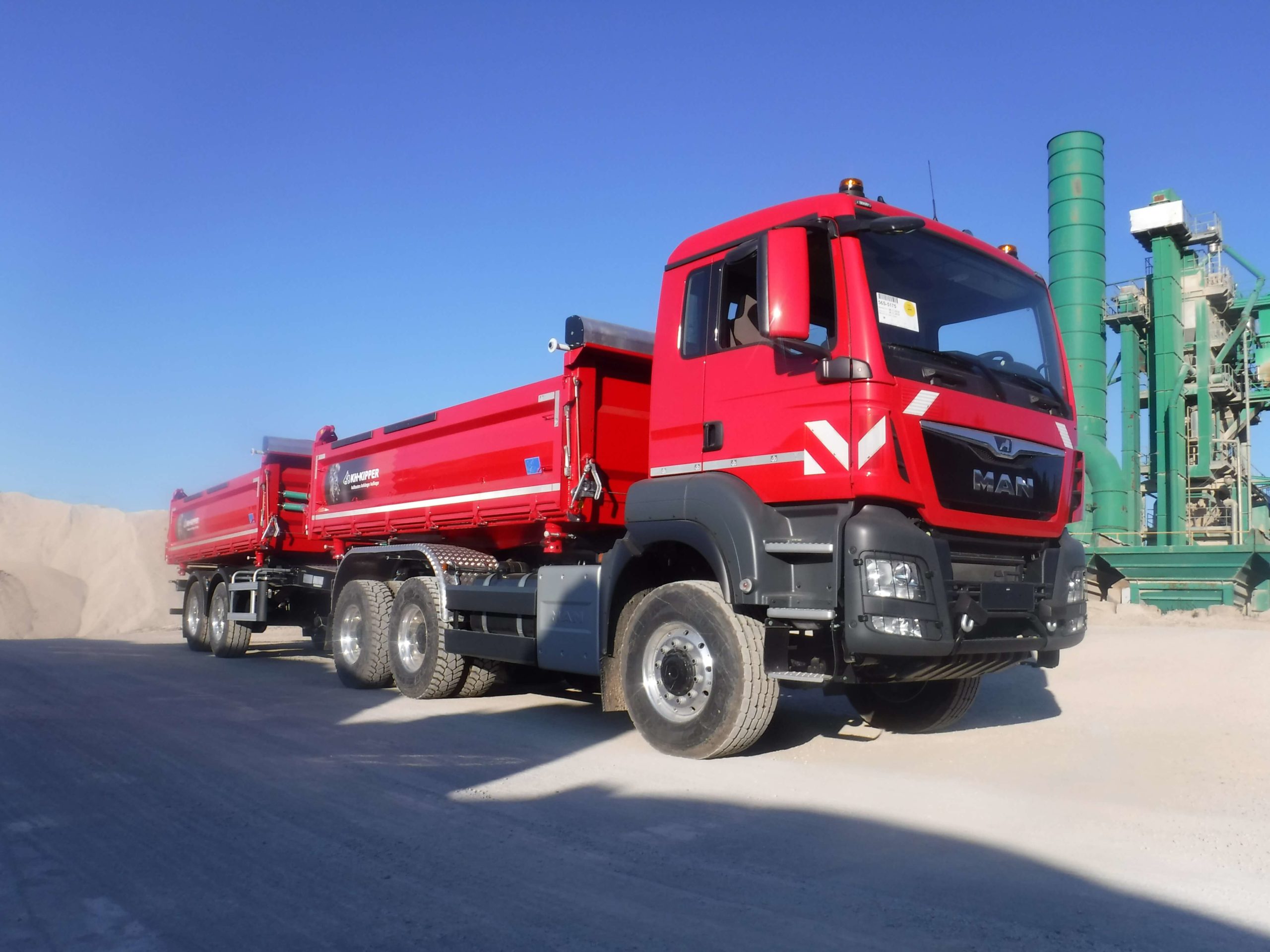 Tipper Sheeting Systems - Tarp Covers | Transcover