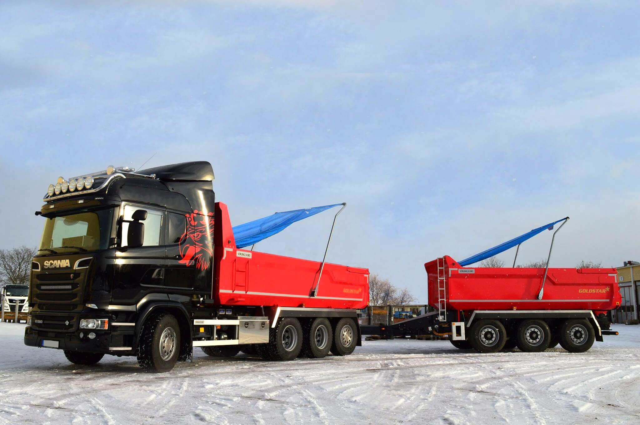 Tipper Sheeting Systems - Tarp Covers | Transcover