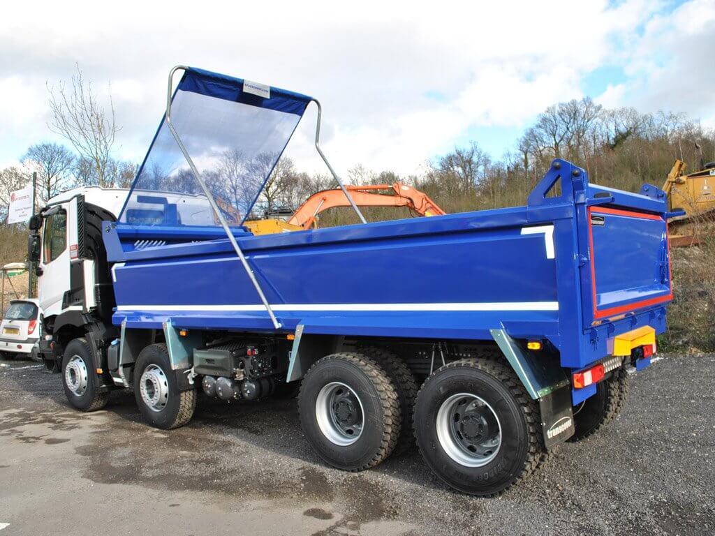 Tipper Sheeting Systems - Tarp Covers | Transcover