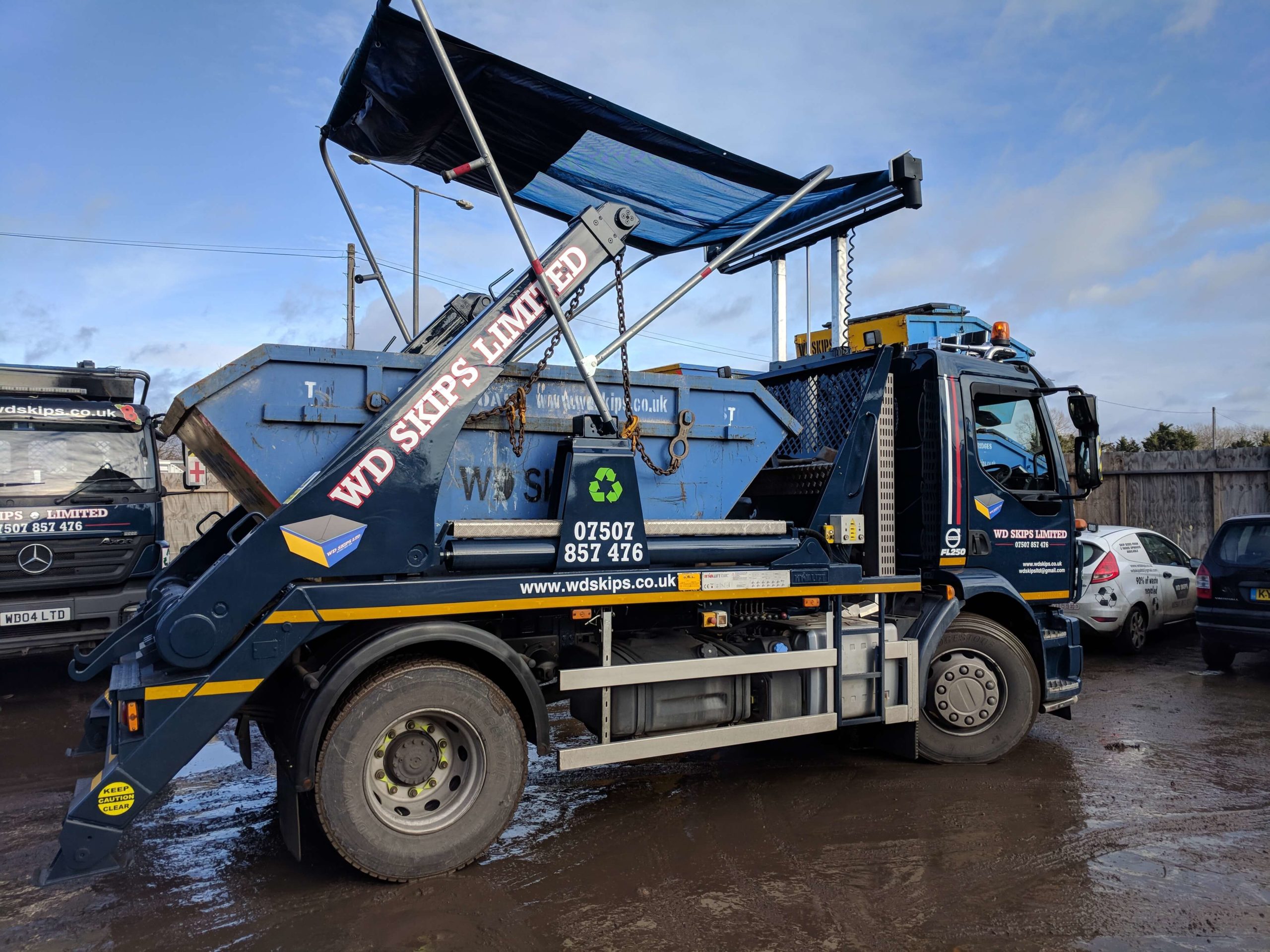 Skiploader Sheeting Systems - Tarp Covers for Dump Trucks