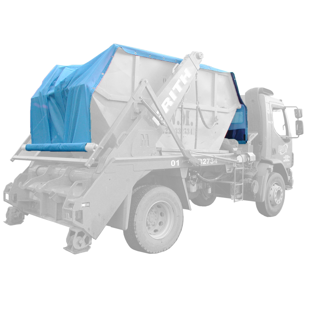 Universal Dump Truck Tarp Covers - Skip Netting | Transcover