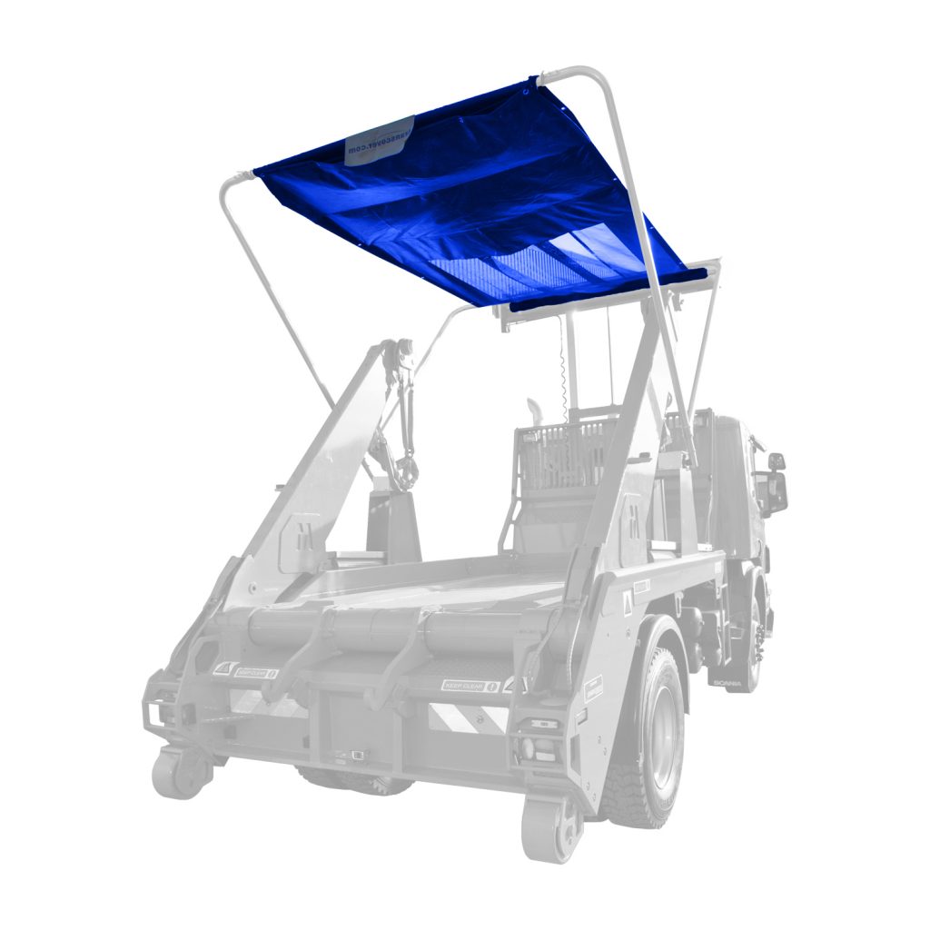Tarpaulin Covers for VCover Skip Loader Systems | Transcover