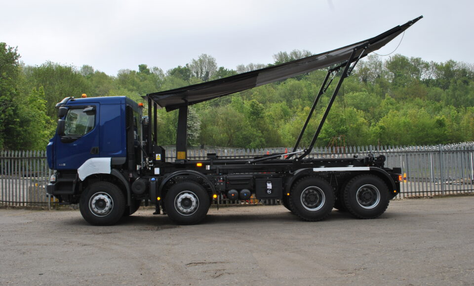 Hook Lift Sheeting Systems - Tarp Covers for Hookloaders